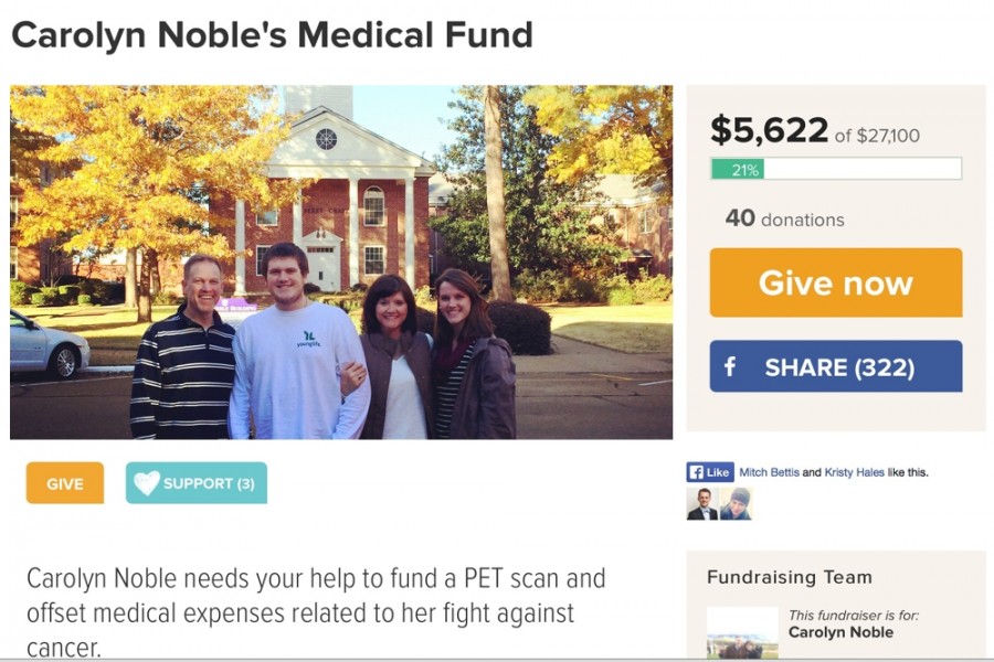 Receiving grace and kindness.. The GiveForward campaign • Notes from ...