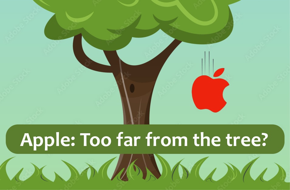 Has Apple has fallen too far from the tree? • Notes from the Trail